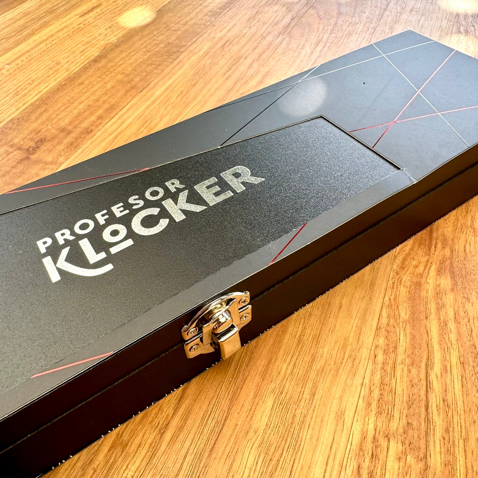 Cuchillo PK 8" Damasco Azúl – Profesor Klocker